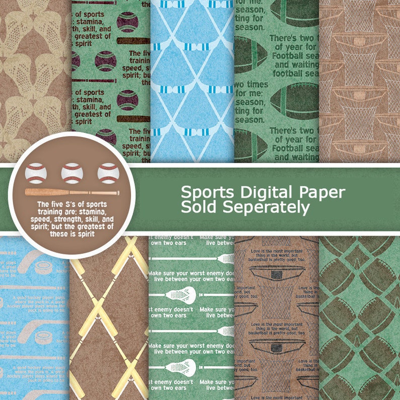 Golf Course Digital Paper Golfing Patterns Printable Sports - Etsy