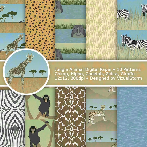 African Wildlife - Etsy