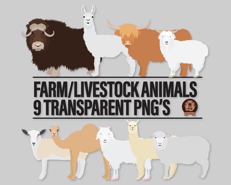 Farm Animal Gift Tags - Printable Barnyard Friends, Fun Farmyard Label ...