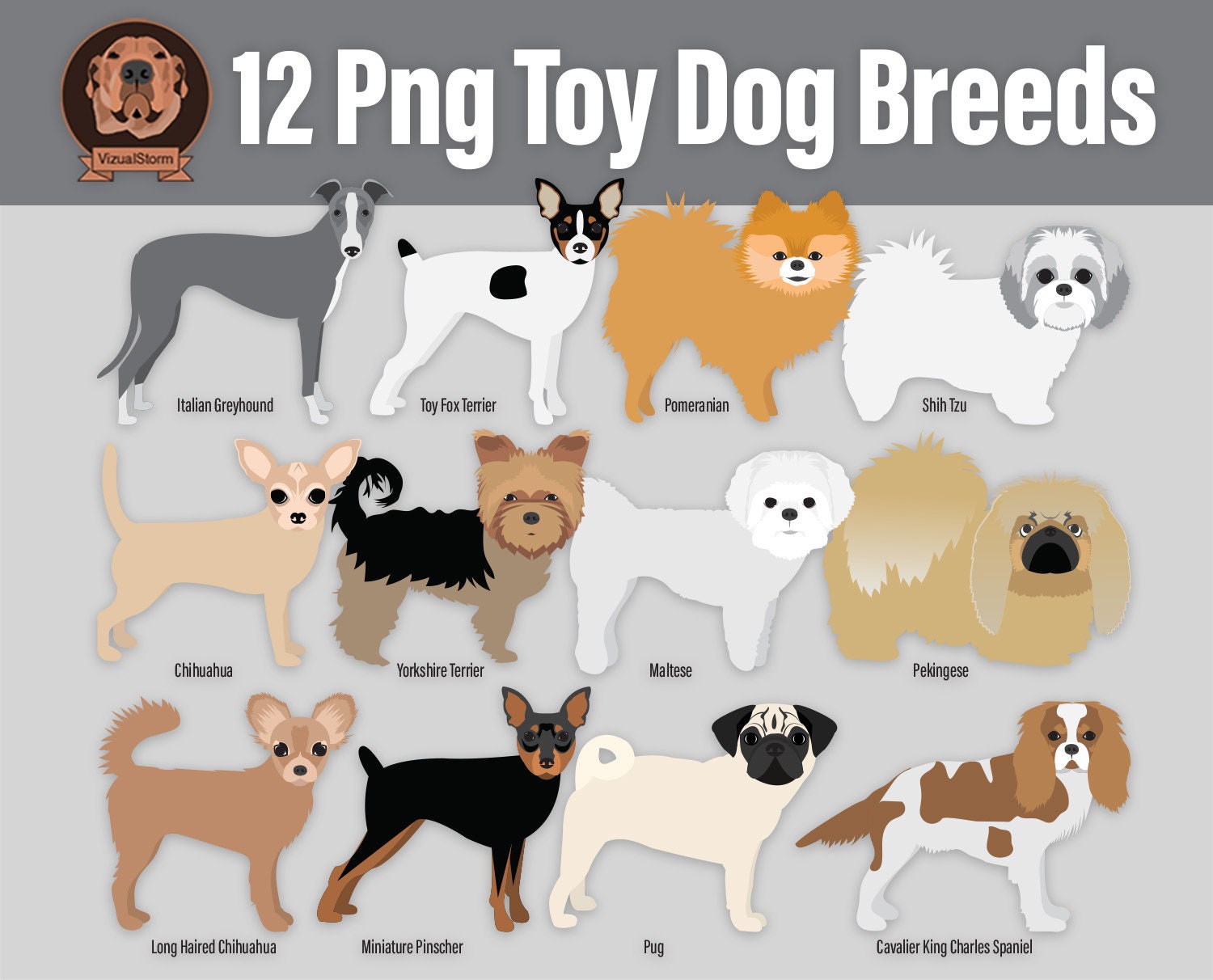 Toy Dog Breed Chart