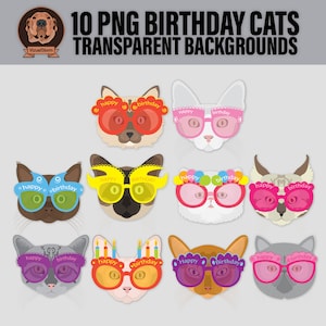 Girls Birthday Party Clipart Bundle - PNG Polka Dots & Hearts, Cakes ...