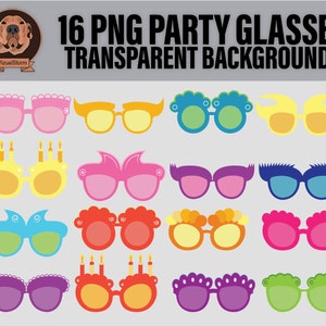 Girls Birthday Party Clipart Bundle - PNG Polka Dots & Hearts, Cakes ...