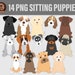 Diy Printable Christmas Puppy Gift Tags - Jpg Winter Pet Treat Hanging ...