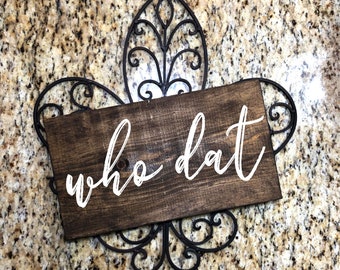 Who dat | Etsy