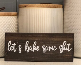 Bake sign | Etsy