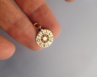 Wheel of Fortune Pendant | Etsy