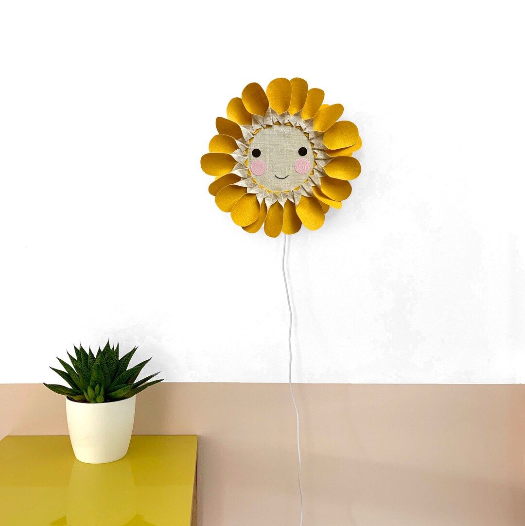 Kids Sun Lamp, Bedtime Reading Wall Light, Children’s Night Light ...