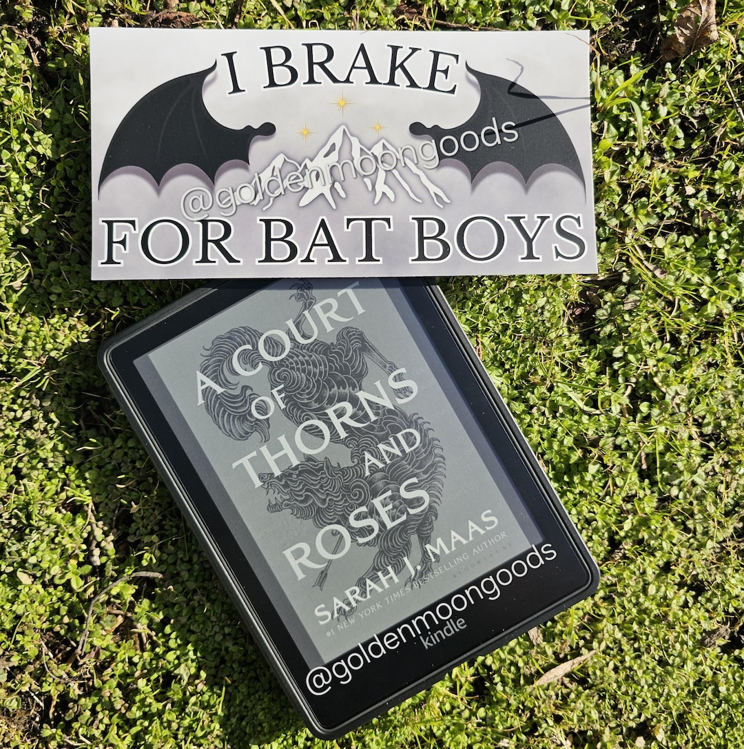 Bat Boys ACOTAR Bumper Sticker, A Court of Thornes and Roses, Fae ...