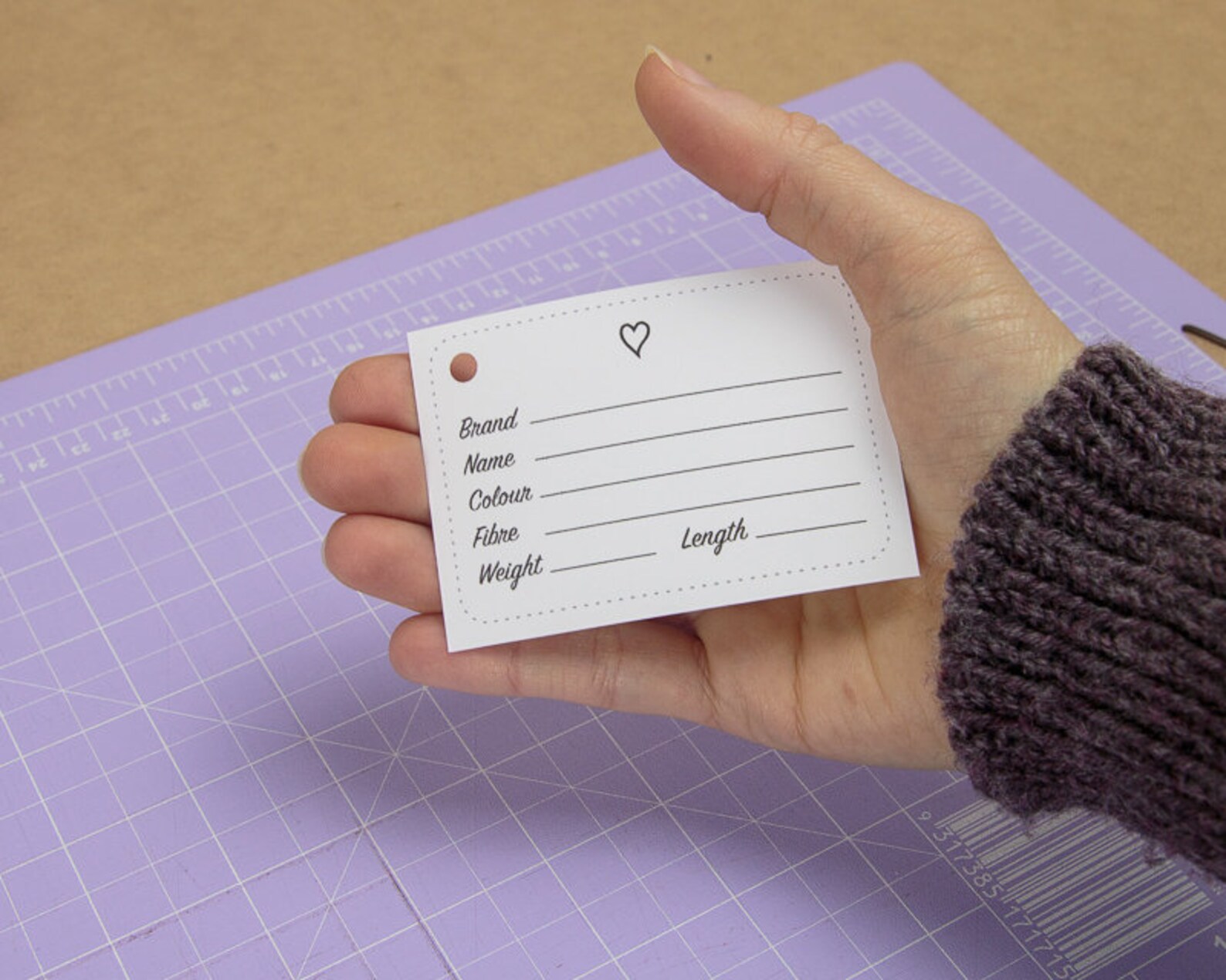 Yarn Tags to Print at Home A4 Paper Size Printable PDF | Etsy