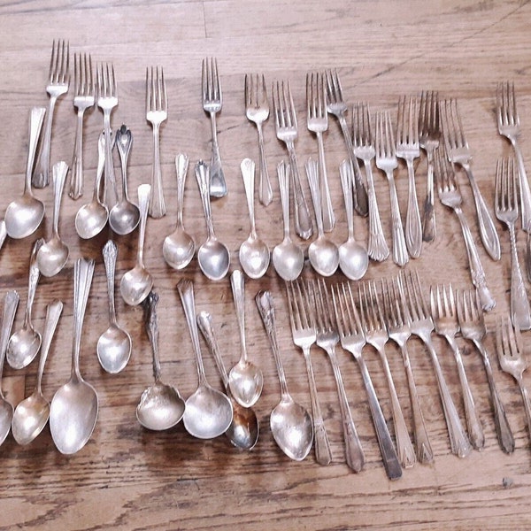 Old Silverware - Etsy