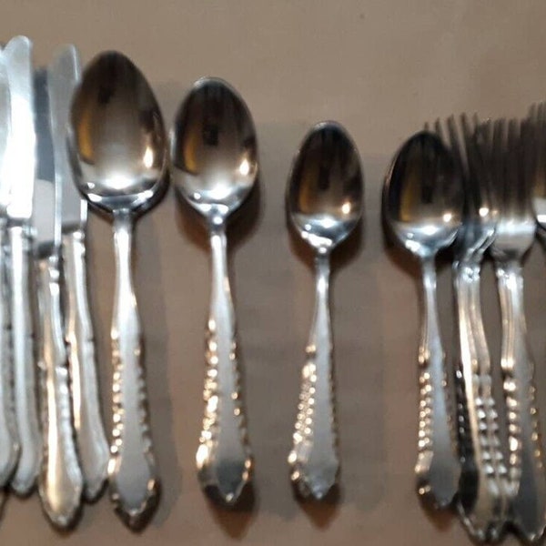 Stainless Flatware by International - Etsy