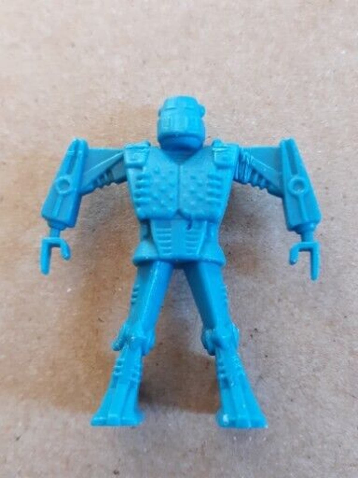 Arco Rogun Robots Minifigures 1980s Vintage Sci Fi Plastic Toy Space ...