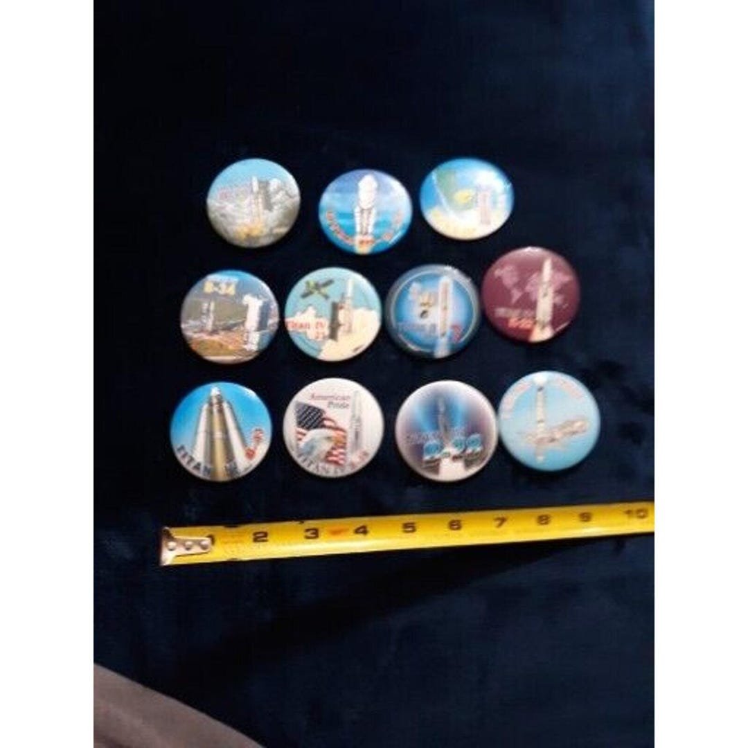 Titan ICBM Missile Series U.S Air Force Military American Pride Pin Lot ...