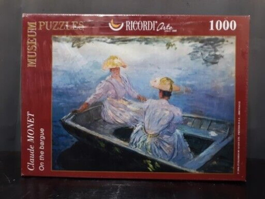 Claude Monet on the Bargue Ricordi Arte Museum Puzzles, 1000 Piece ...
