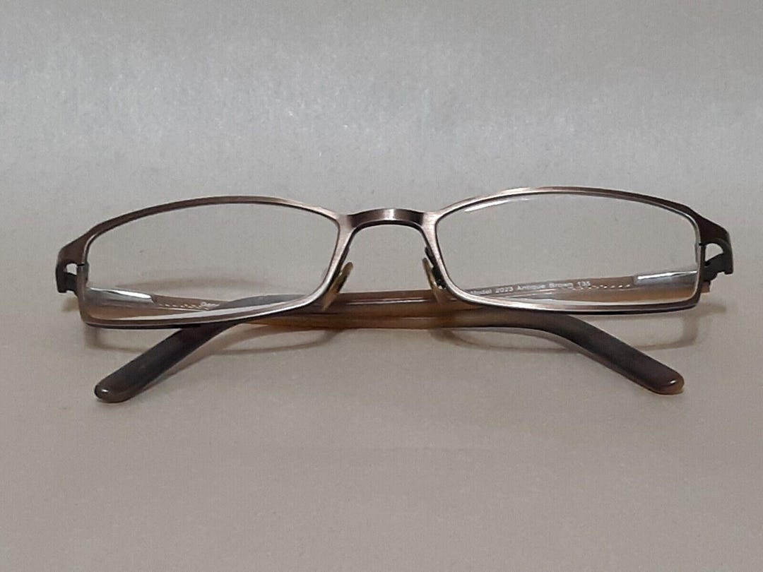 Genesis Altair 4/7 Model 2023 Antique Brown Frames 52-18-135 Oval ...