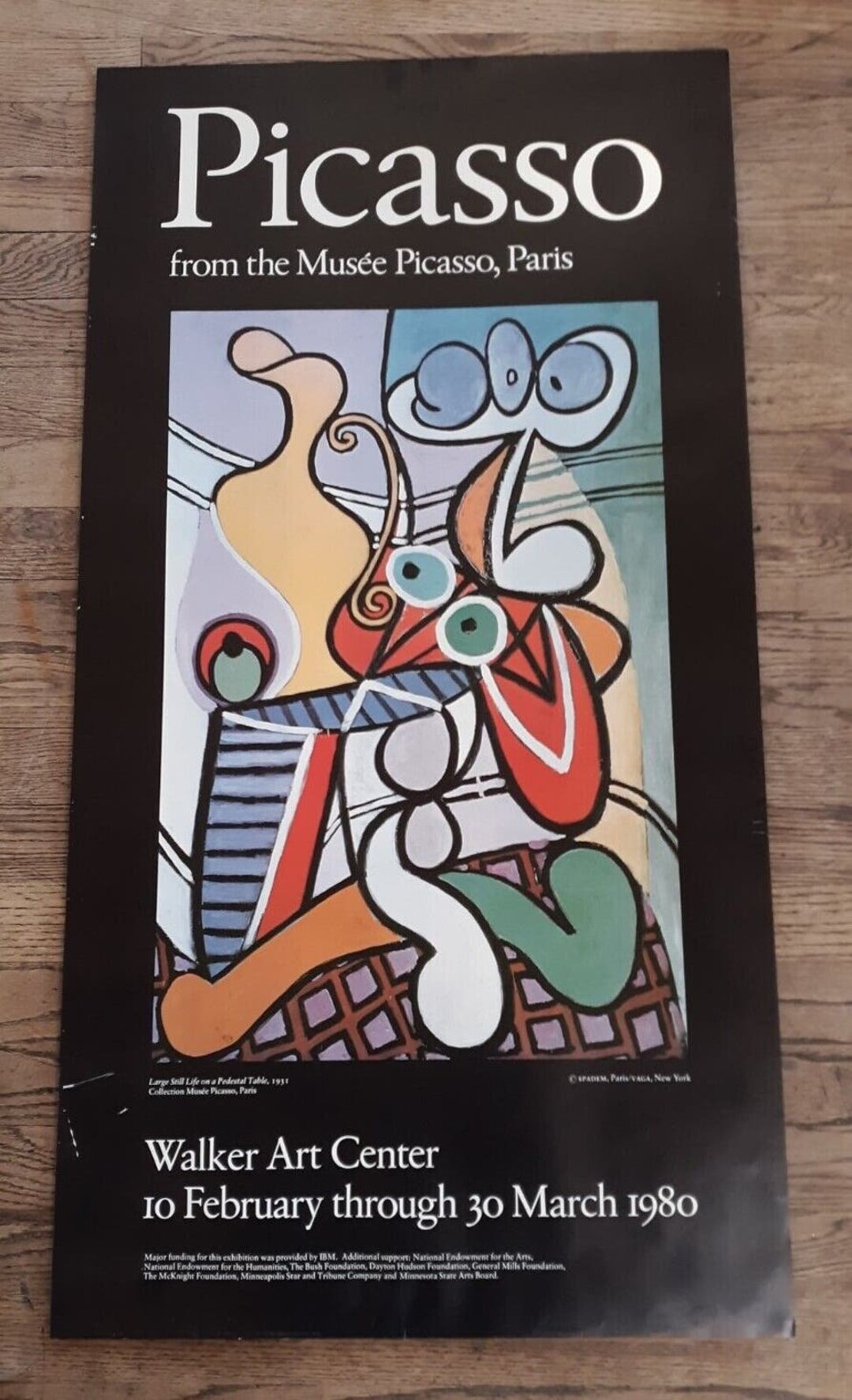 Picasso Exhibition Poster: Musee Picasso, Paris Walker Art Center, 10 ...