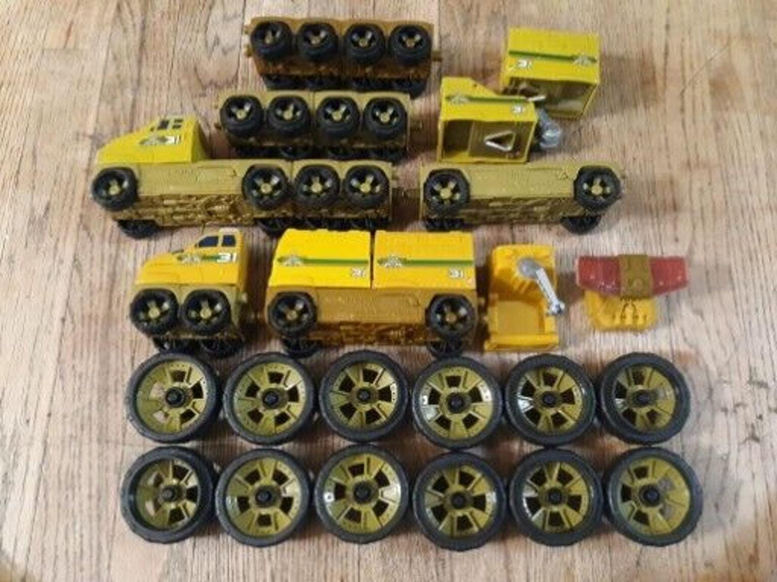 2002 Matchbox Magna Wheels Vintage Toy Truck Trucks Replacement Parts ...