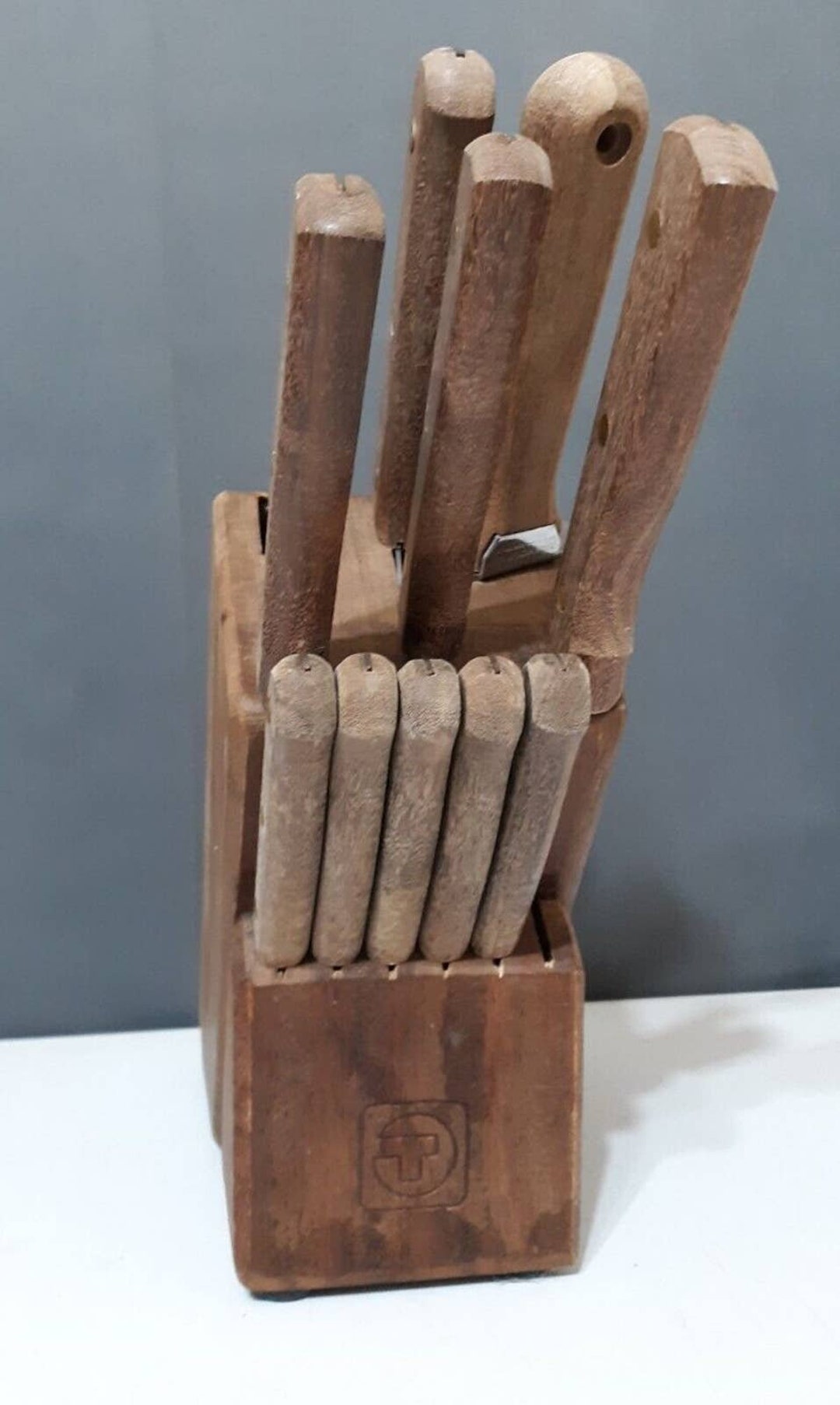 Vintage Tramontina Stainless Steel Inox Knives Brazil Wooden - Etsy