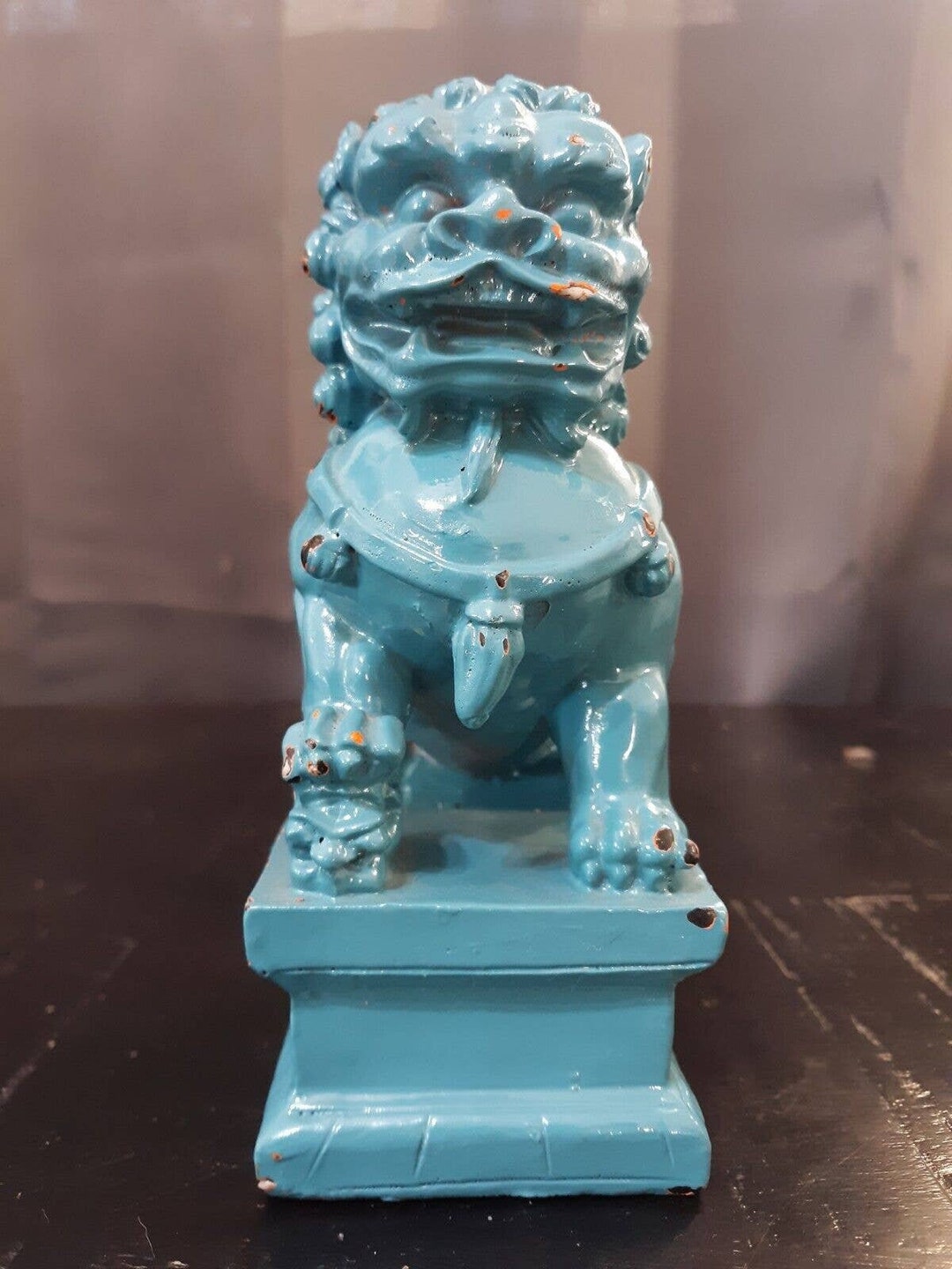 Chinese Turquoise Glazed Buddhist Lions Qing Dynasty 18th - Etsy