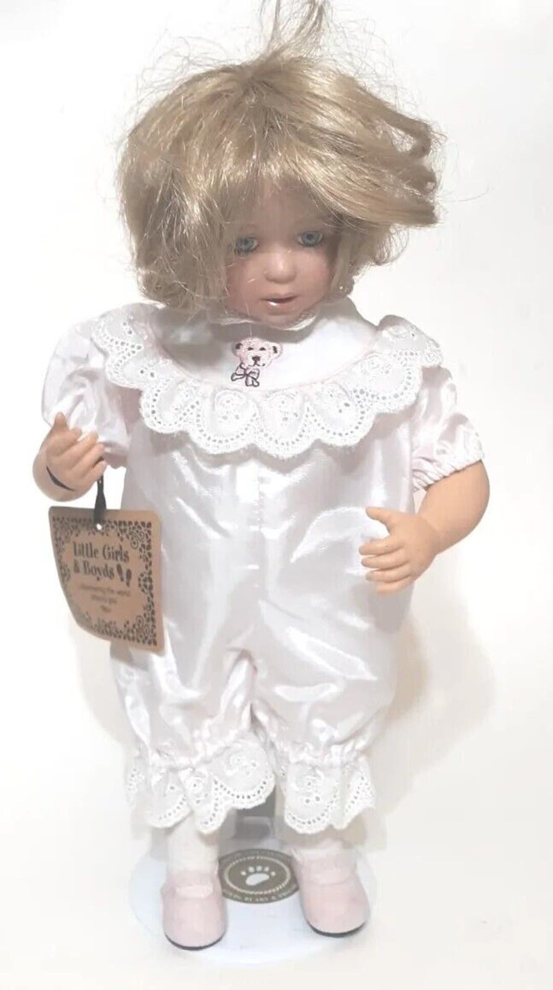 Little Girls and Boyds Doll by Boyds Collection 4703 tina Ltd Edition ...