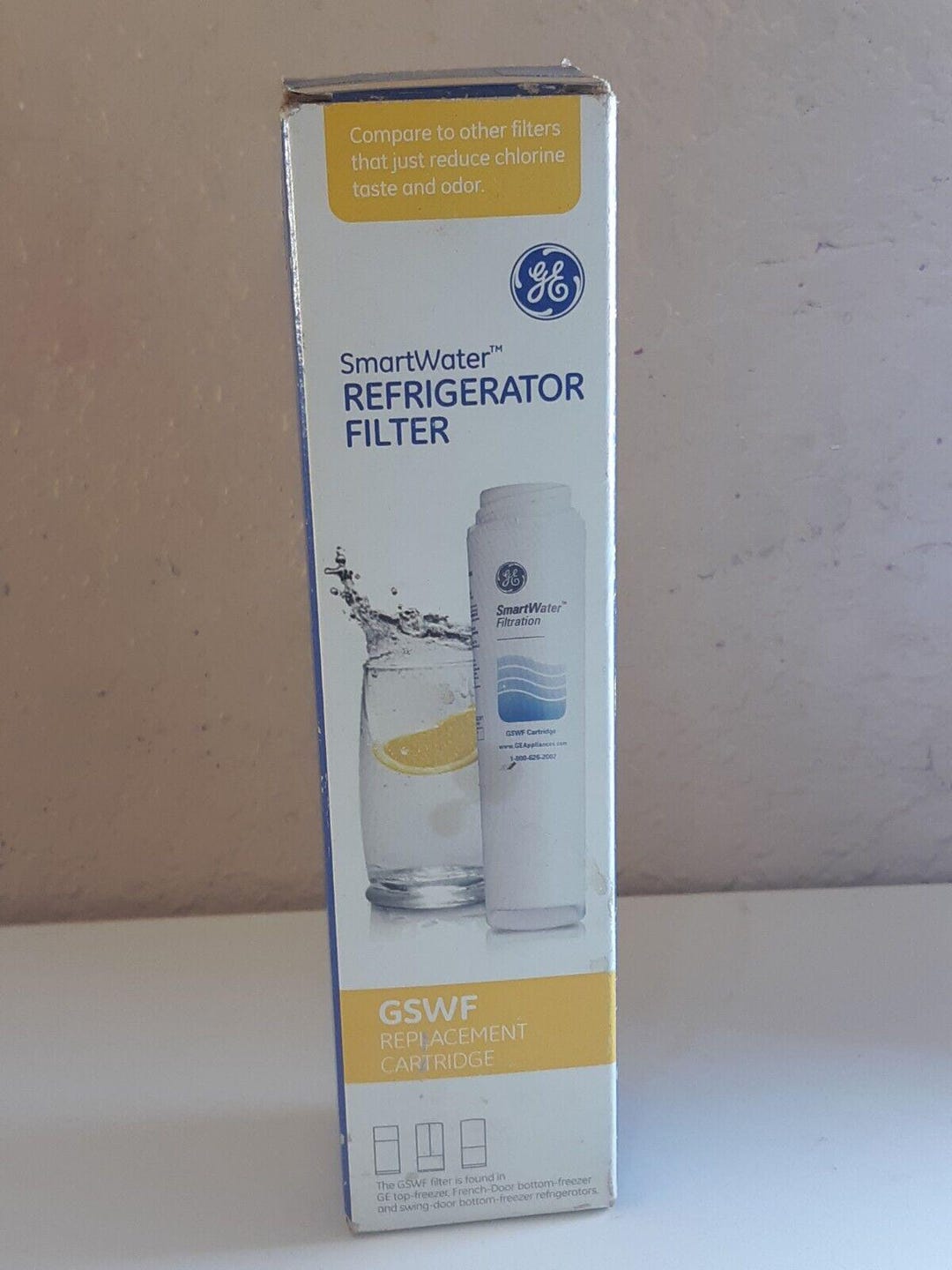 Genuine GE Smartwater Gswf Refrigerator Water Filter Replacement ...
