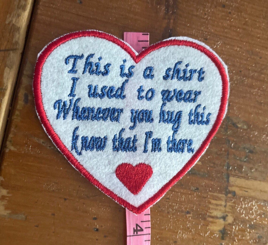 Memory Patches for Bears or Pillows | Etsy