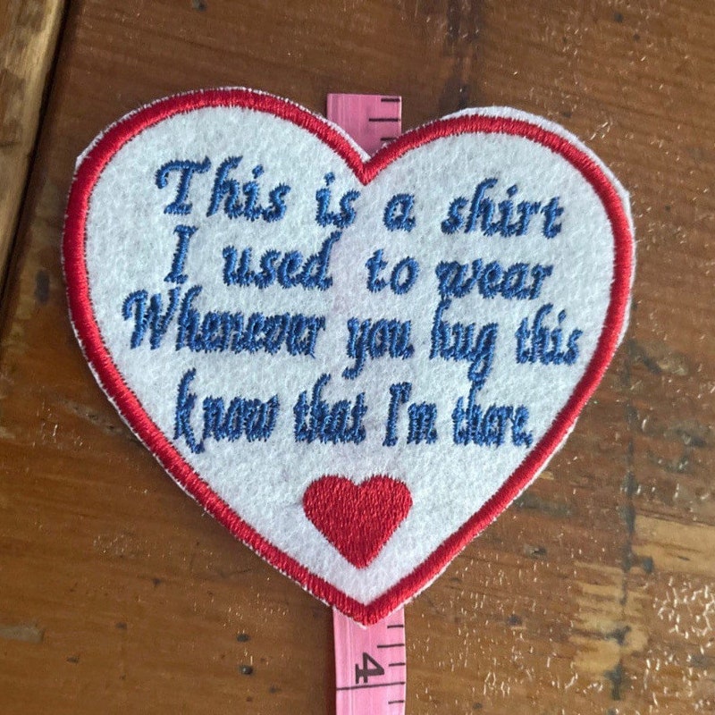 Memory Pillow Patch - Etsy