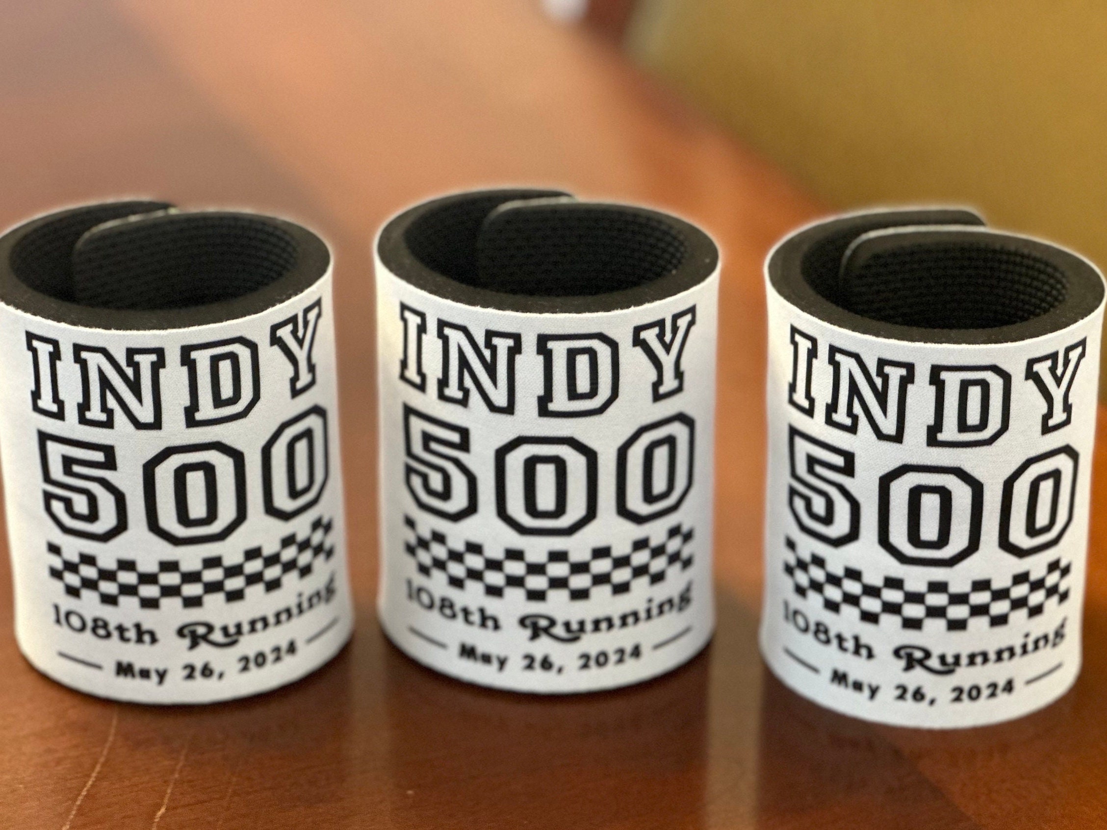 Indy 500 Slap Koozies Indianapolis 500 Slap Koozies Race Day Slap ...