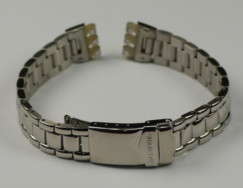 Genuine Swatch Watch Steel Strap Safety Buckle 12mm Wide Band - Etsy