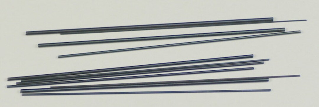 11 Assorted Tempered Blue Steel Wire Pivots Clock Repair Pivot Pinions ...