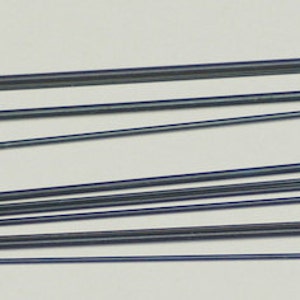 11 Assorted Tempered Blue Steel Wire Pivots Clock Repair Pivot Pinions ...