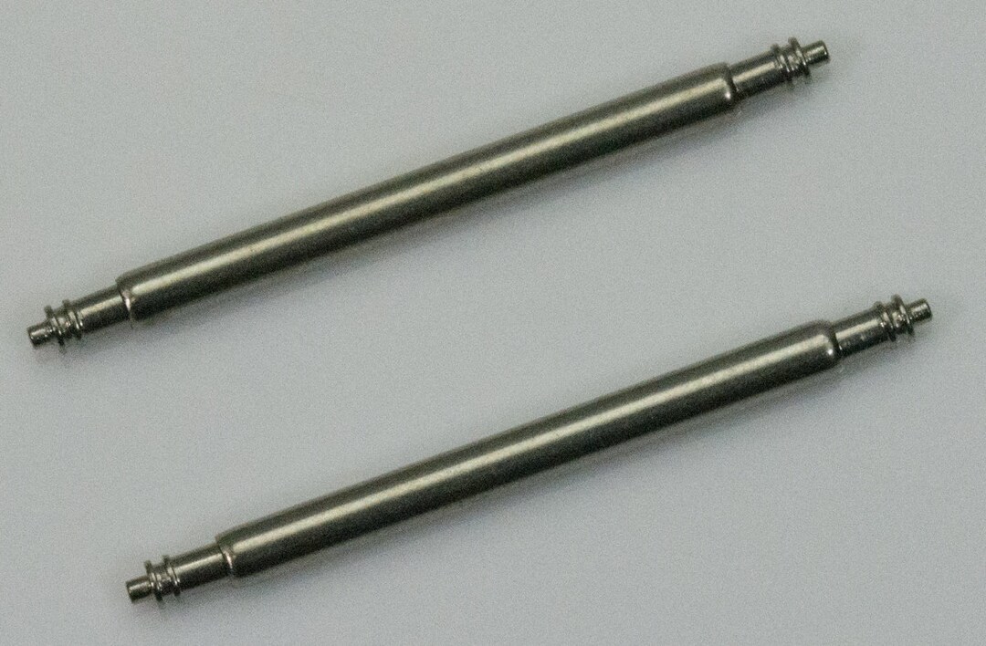 2x Extra Thick Strong 2mm Spring Bars Heavy Duty Watch Straps 18 34mm ...