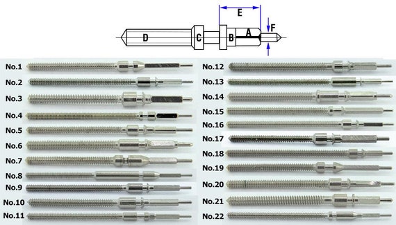 Stems for Chinese Watch Movements Winding Stem Replacement - Etsy