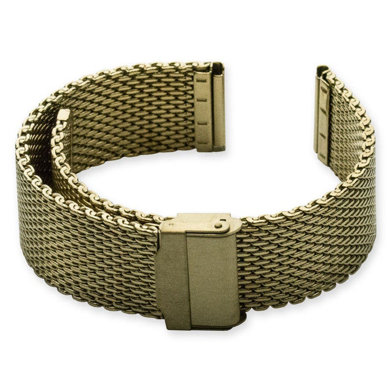XL Long Shark Mesh Watch Strap Bracelet Milanese Steel Extra - Etsy