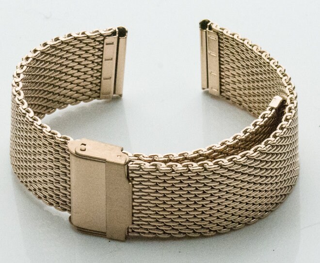 XL Long Shark Mesh Watch Strap Bracelet Milanese Steel Extra | Etsy