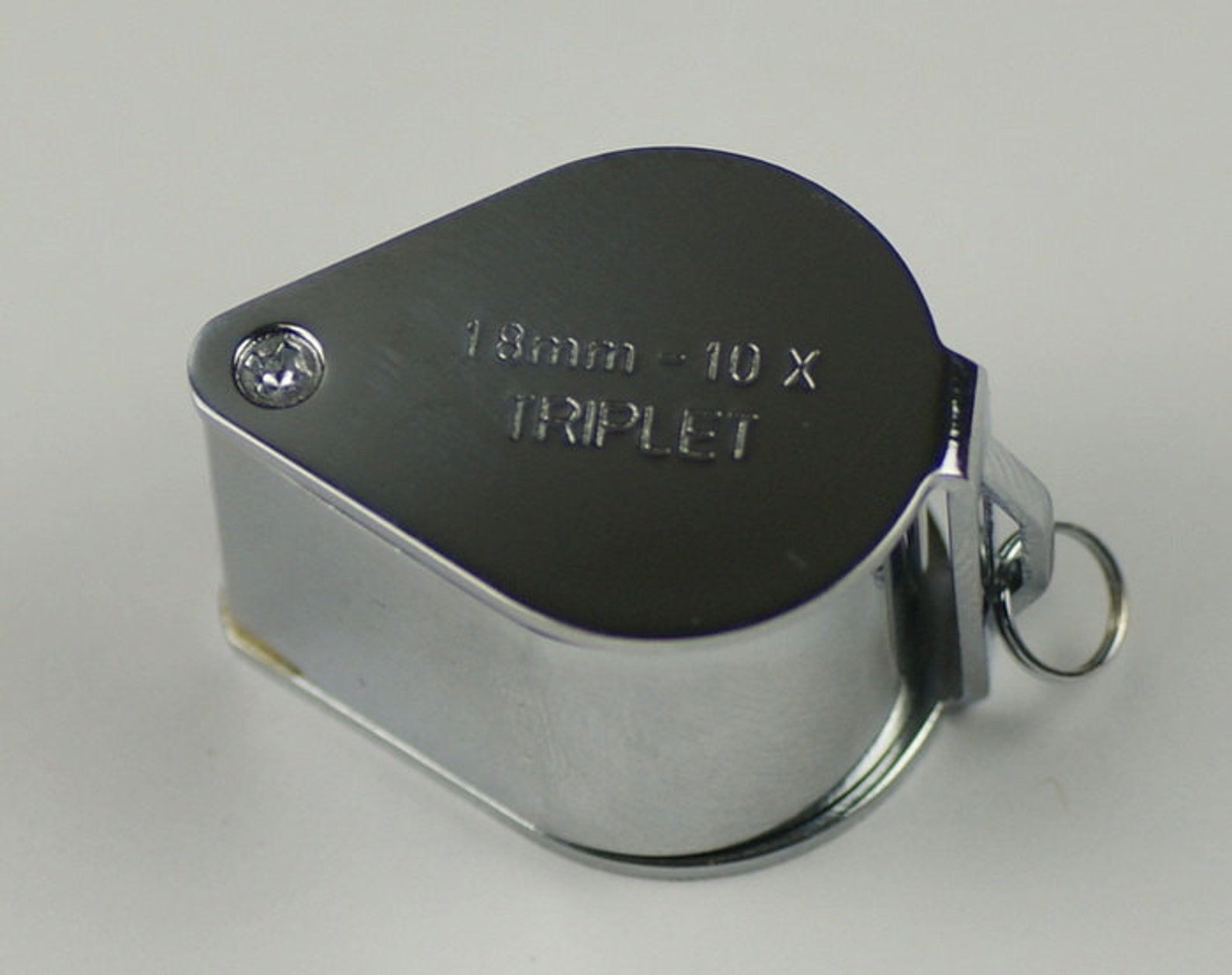 18mm triplet lens 10X magnifier loupe folding type magnifying | Etsy