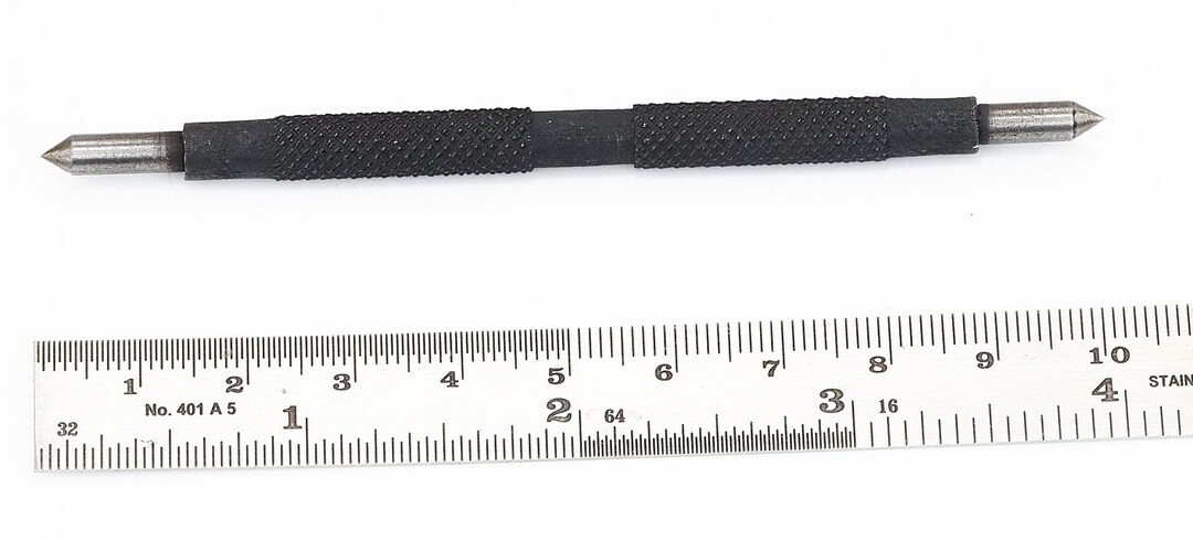 105mm Mini Steel Scriber Double Ended Hand Scribe Engraver Etching Tool ...