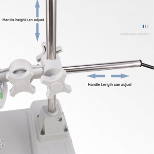 Pro Watchmakers 20x Magnifying Desk Lamp Cover LED Light Glass ...