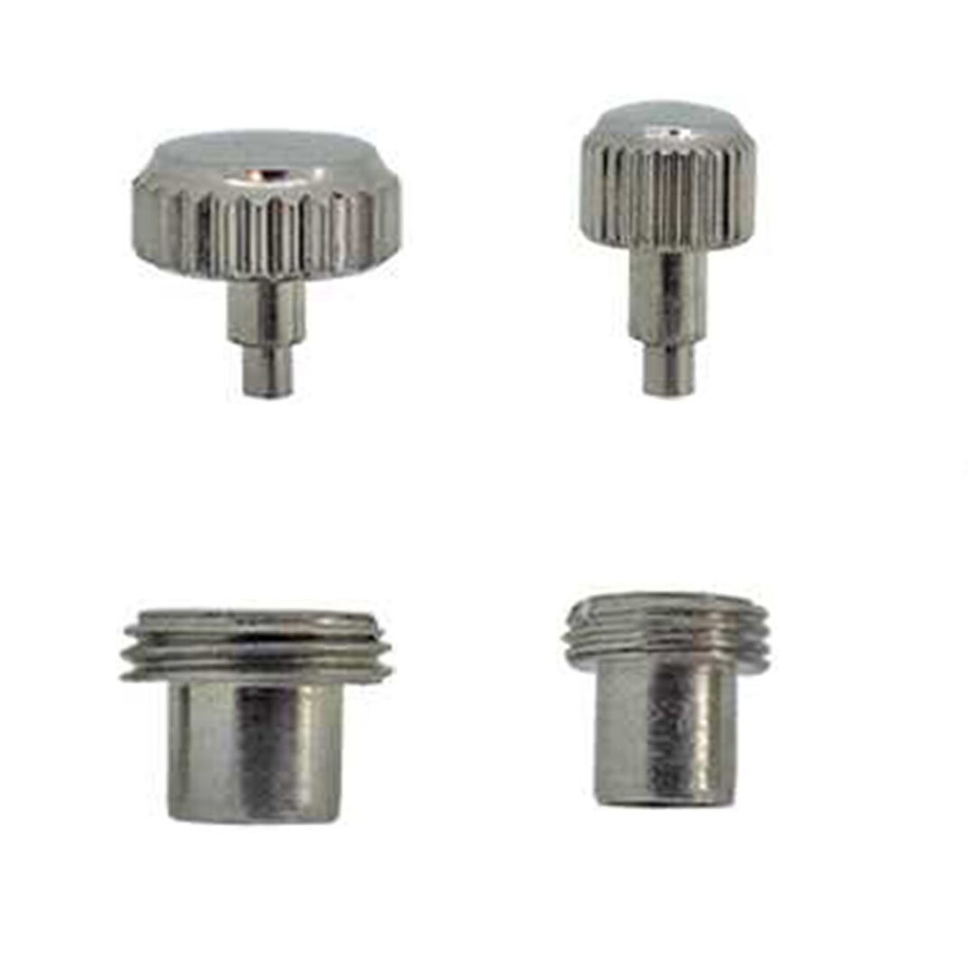 Screw Down Watch Crowns & Tube Locking Stainless Steel Winding Tap 9 ...