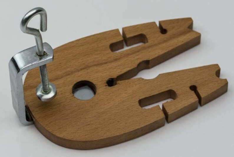 Bench Pin & Clamp Hardwood Vice V Slot Tool Jewellery Making - Etsy
