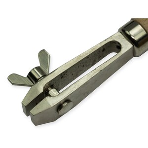 Wire Twisting Hollow Hand Vice Steel 4 Small Part Wires Craft Wooden ...