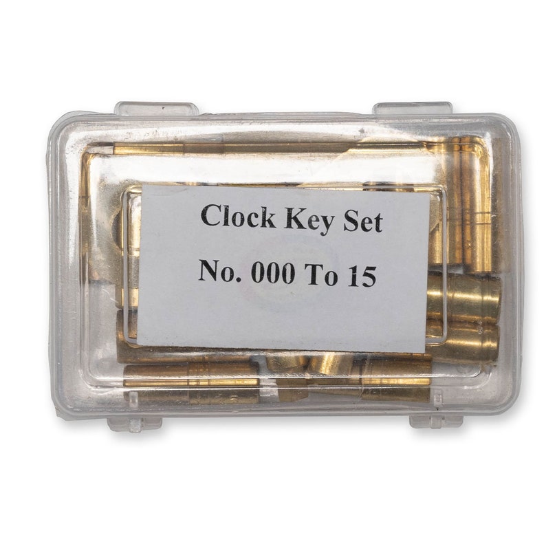 ALL SIZES Clock Winding Keys Kit Set Size 000 15 Mantle - Etsy