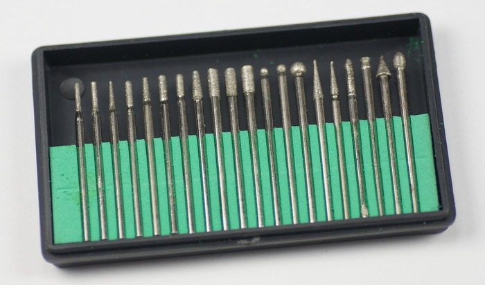 20x Set Diamond Burrs Tools Fits Dremel or Rotary Engraving - Etsy