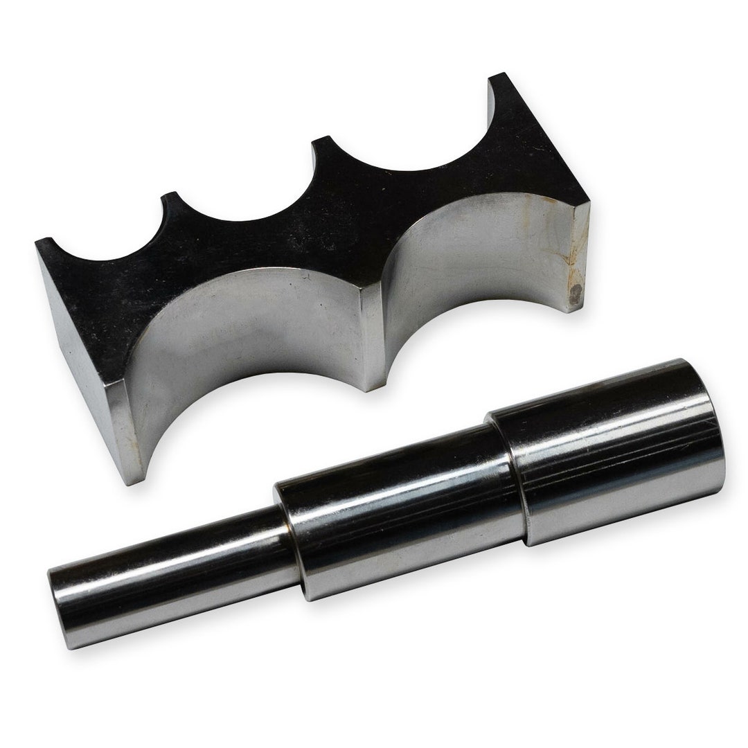 Forming Bending Block & Mandrel Half Round Dapping Doming Shaping Set ...