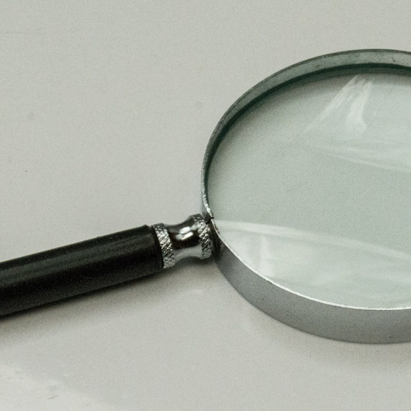Glass Magnifier - Etsy