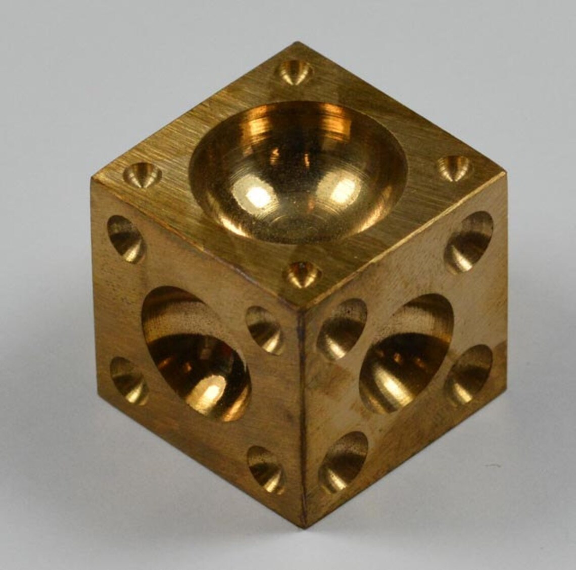 2 Solid Brass Doming Dapping Block Jewellery Craft | Etsy