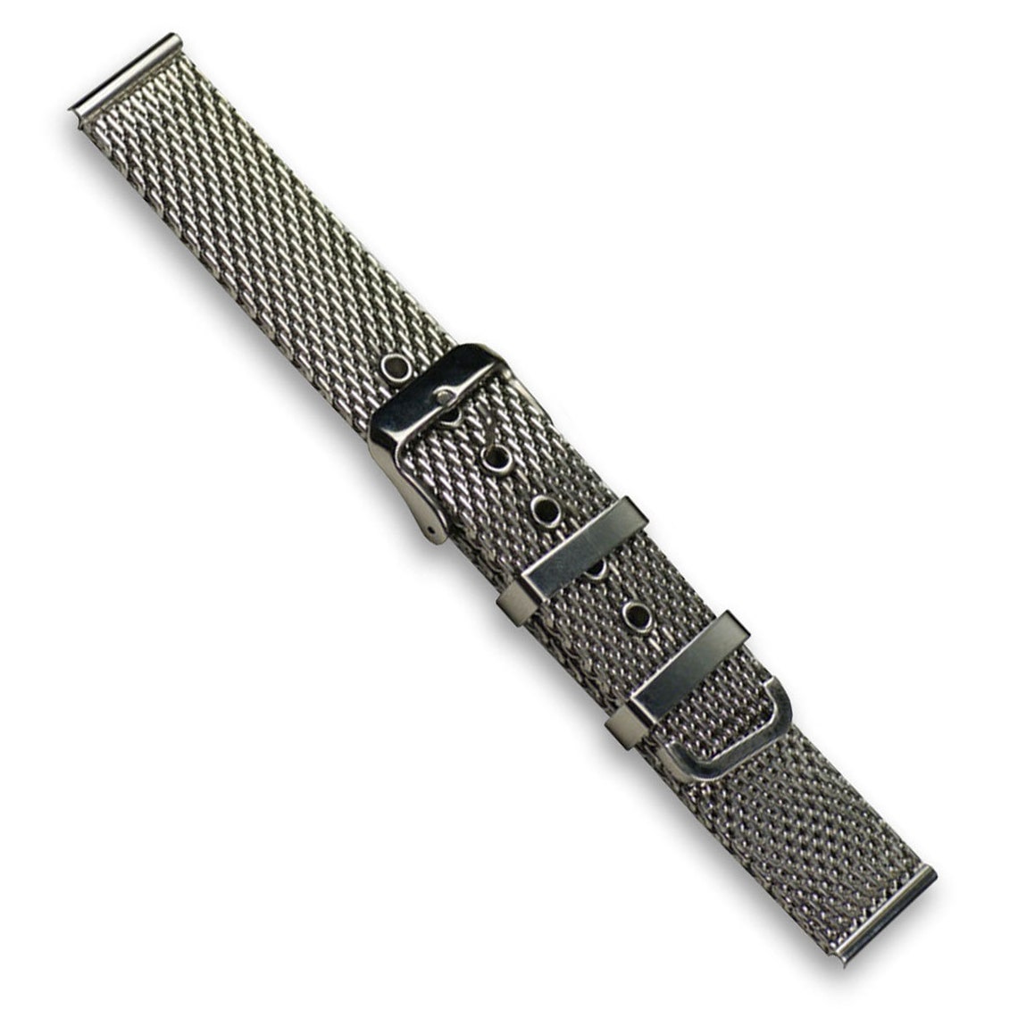 Quality Mesh Watch Strap Bracelet Silver Stainless Steel or - Etsy