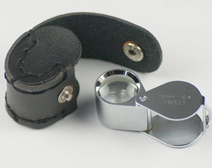 Coin Collecting Jewelry Loupe Loop Keychain 10x Magnification - Etsy