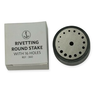Mini Small Rivet Riveting Stake Round 16 Holes Jewellers Watchmaking ...