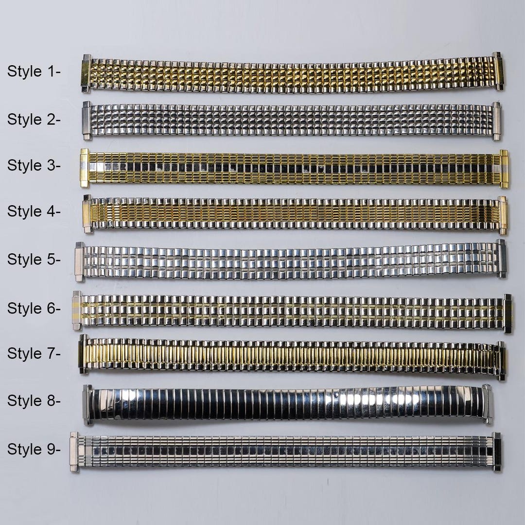 Steel Bracelets Stretchy Expandable Watch Strap 10mm 14mm Expander ...